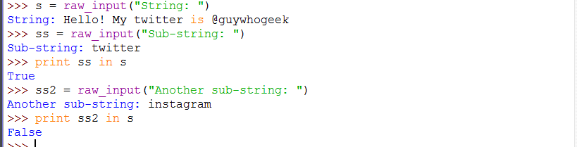Python String Datatype And String Operations Studytonight